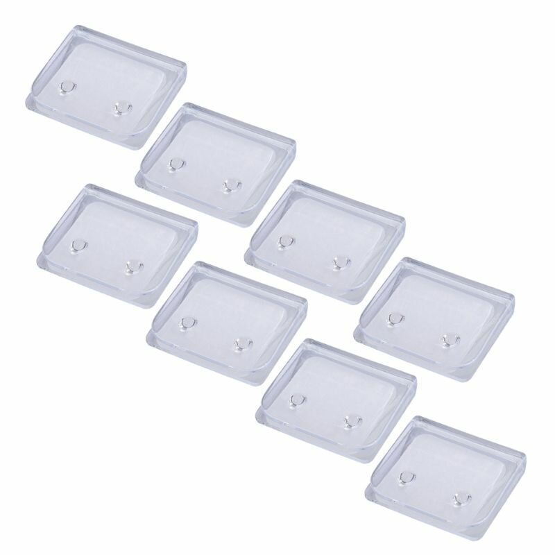 8 зажимов для занавесок для душа без перфорации, фиксаторы для занавесок