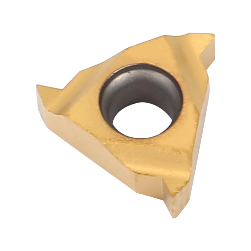 10pcs 11ER A60 1/4" Твердосплавные Лезвия Инсерты для Фрезерных Станков CNC Токарные Инструменты, Материал Твердосплав, Длина 9мм, Толщина 3мм, Вес 29гр