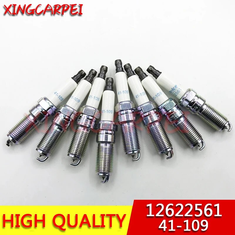 8 шт. 41-993, 41-114, 41-110 41-101 41-103 41-109, 41-108 12568387 Иридиевая свеча зажигания 41-110