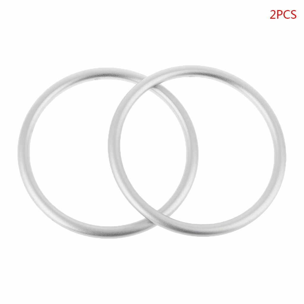 2 кольца для слинга, Яркое серебро