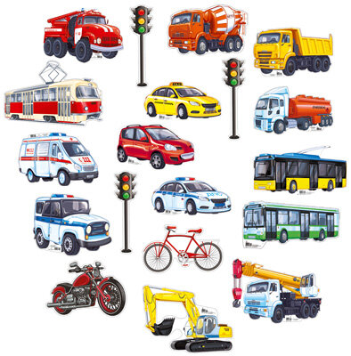 Комплект вырубных плакатов Гродской транспорт 0+