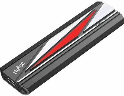 Накопитель SSD Netac USB-C 256GB NT01ZX20L-256G-32BK ZX20L черный