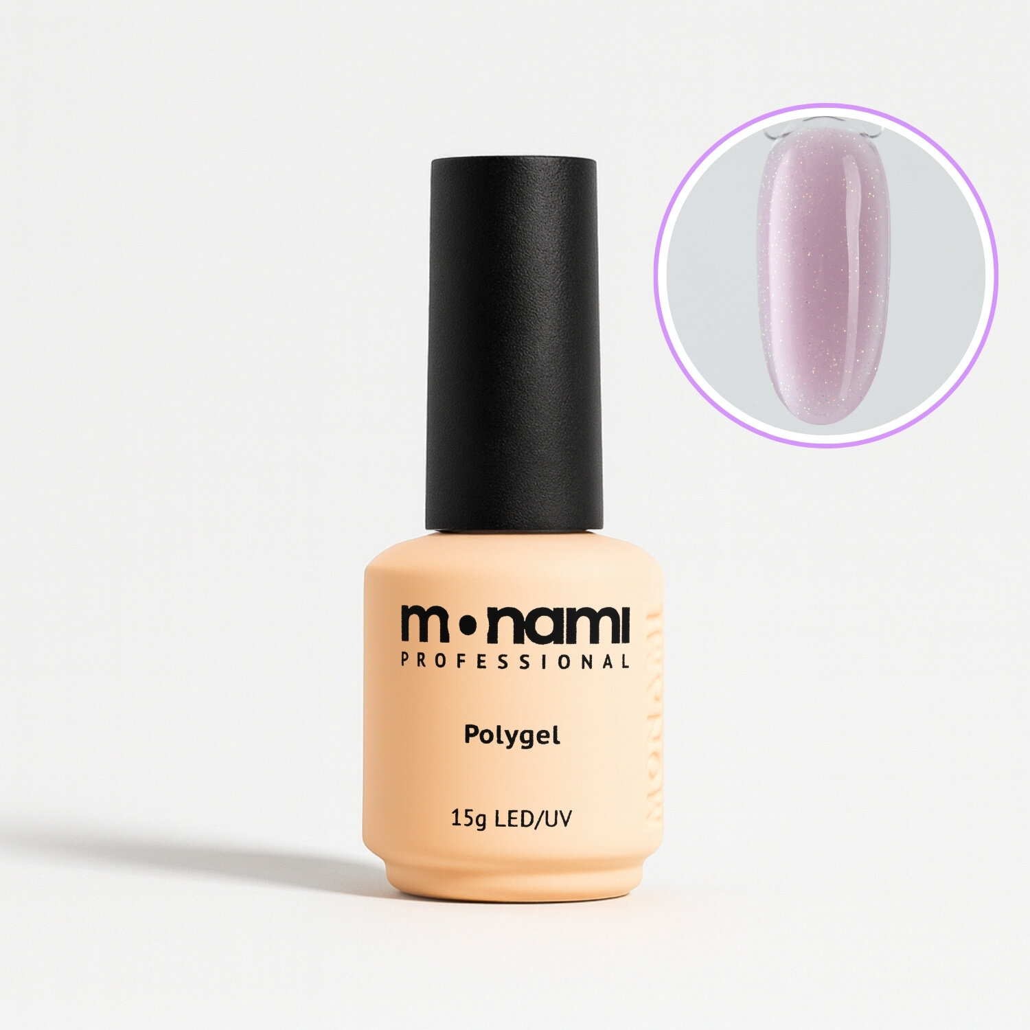 Жидкий полигель Monami Liquid PolyGel №12 15 г суперпрочный и износостойкий