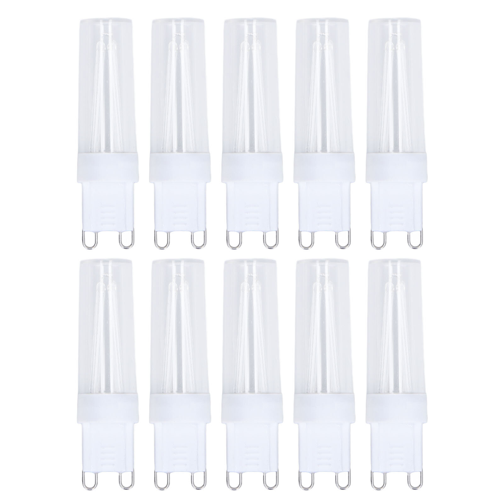 10 шт. G9 Маленькие лампочки синий свет Энергия Энергетическая замена Светодиодные лампы для настольной лампы люстры 500LM 3W 220V