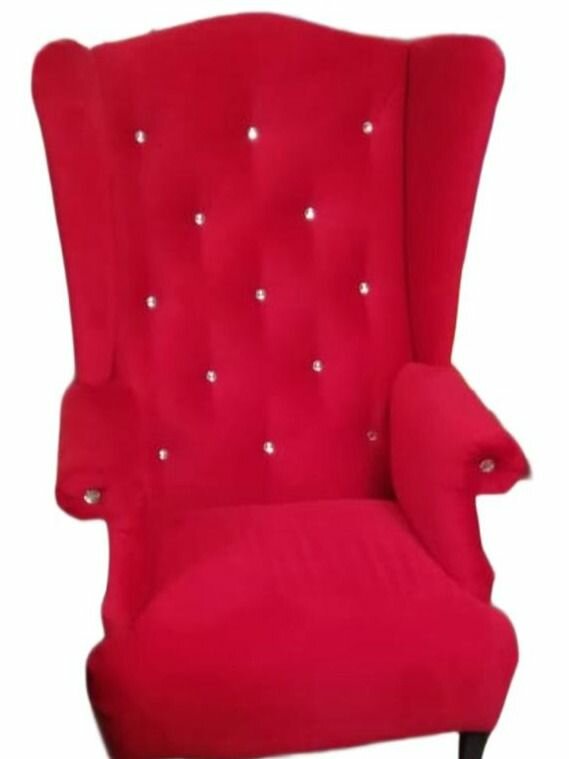 Трон Ушастый-1 красный в базовых тканях