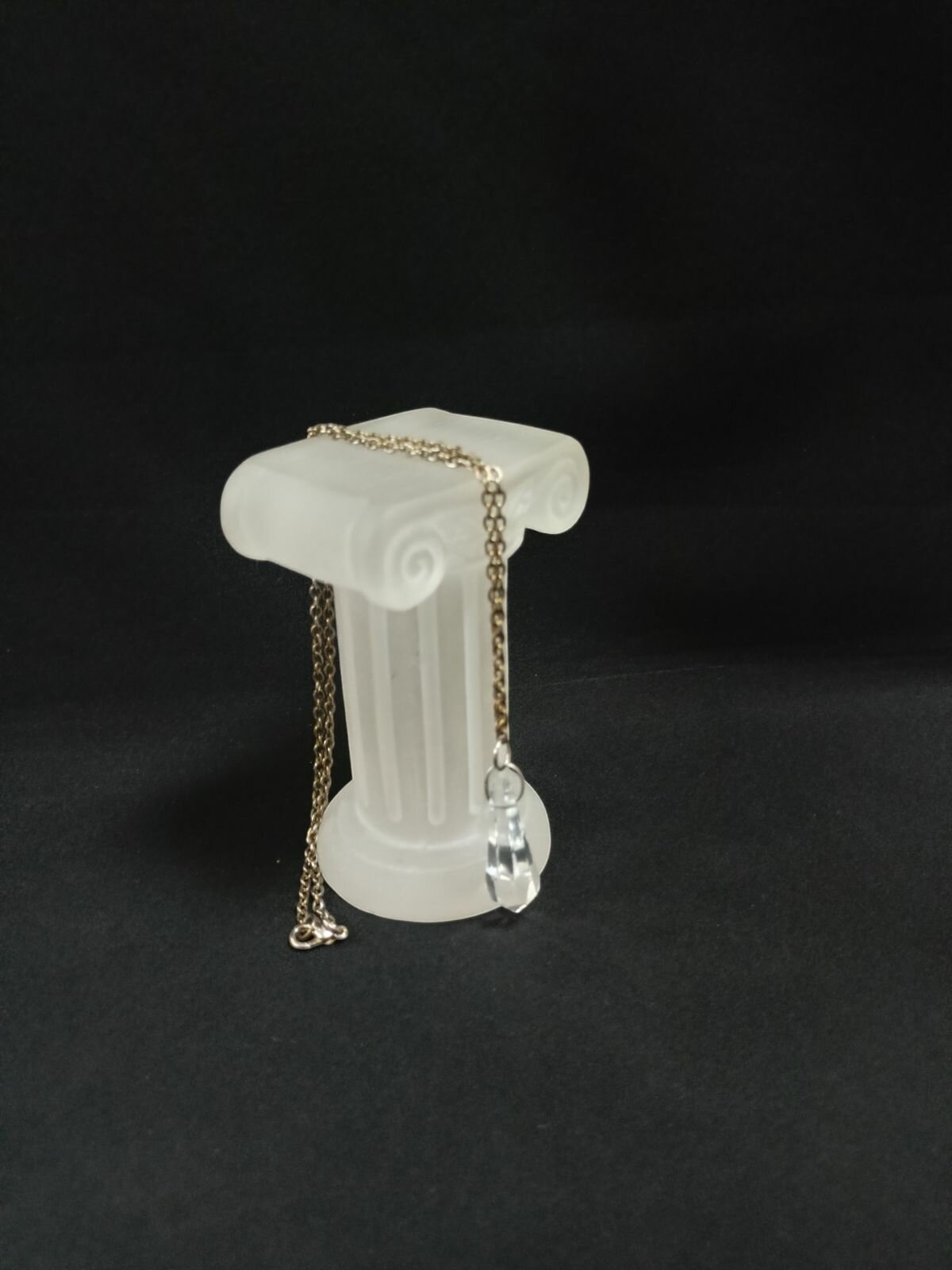 Советский хрустальный кулон, хрусталь сделано в СССР.