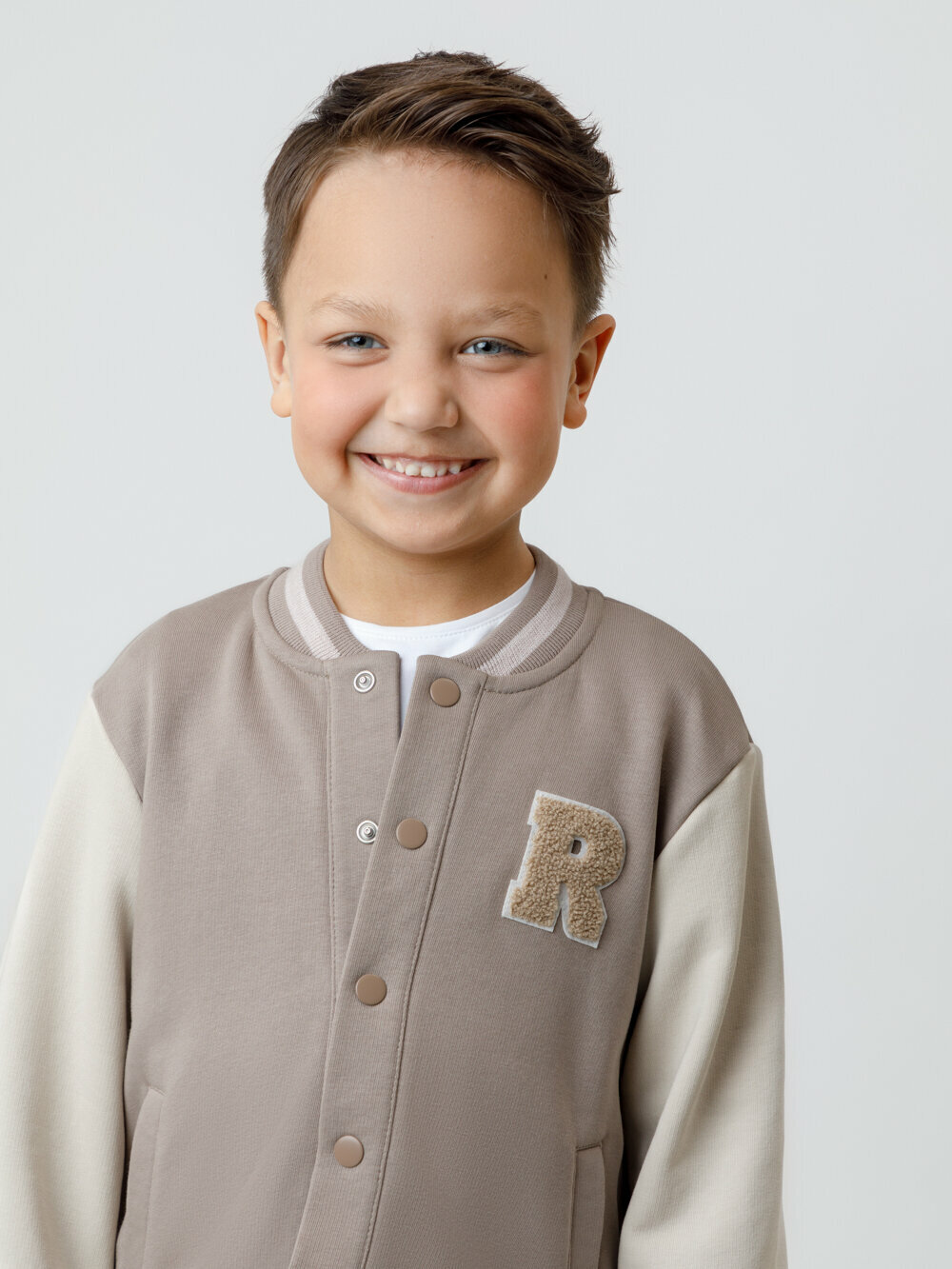 Бомбер КР 302678-1/коричневый