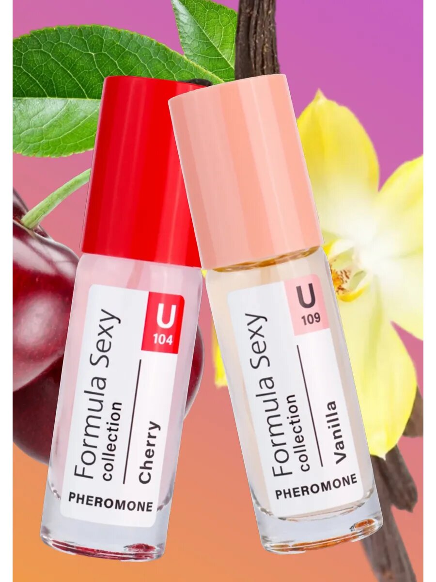Набор Духи Formula Sexy Cherry + Vanilla , женские, 2 шт х 30 мл