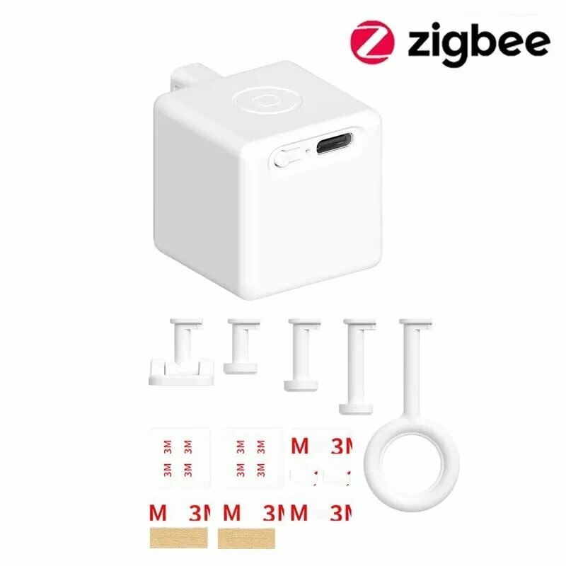 Tuya Zigbee Smart Touch Fingerbot Plus USB переключатель