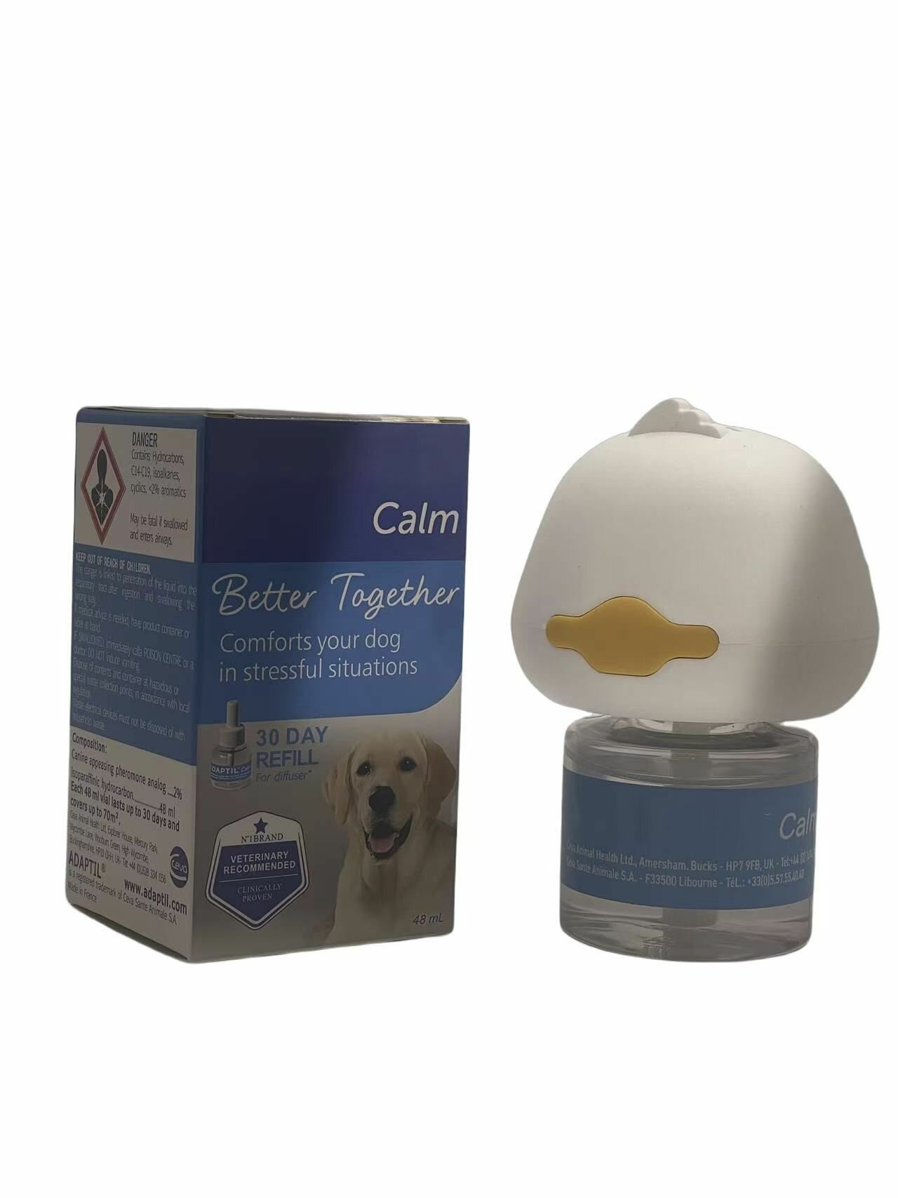 Набор против тревоги у собак флакон 48мл и диффузор
