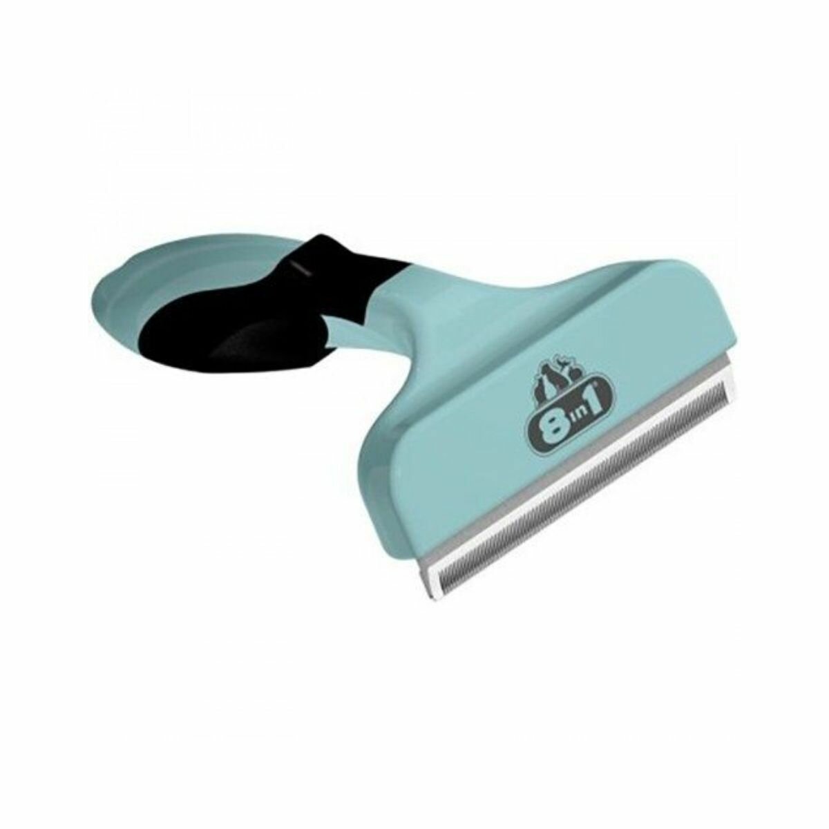 Дешеддер для кошек и собак 8 in 1 Perfect Coat, для крупных пород, голубой, для шерсти и кожи