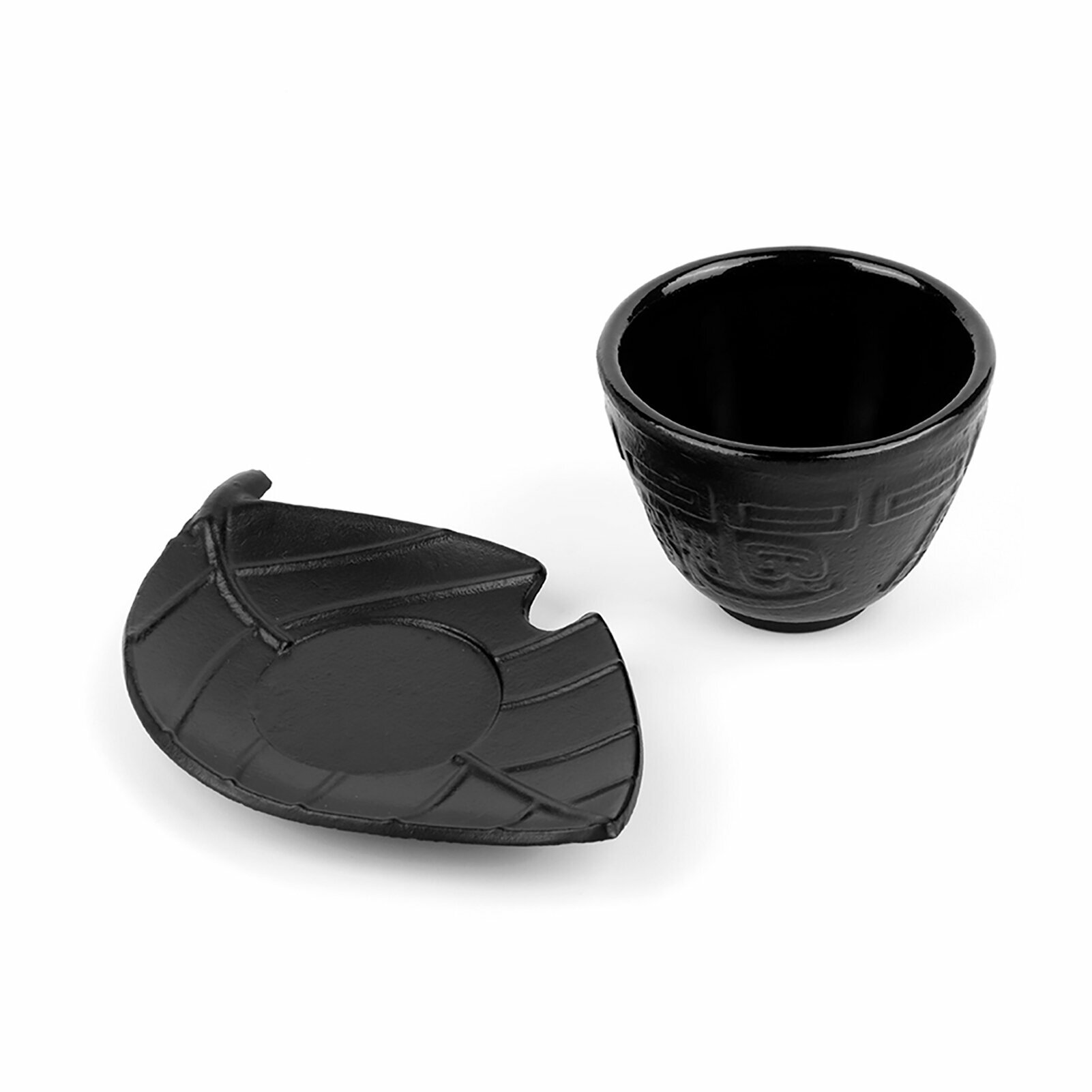 Печать железной чашки имитация японская чугунная чашка ретро -чашка железной горшоч