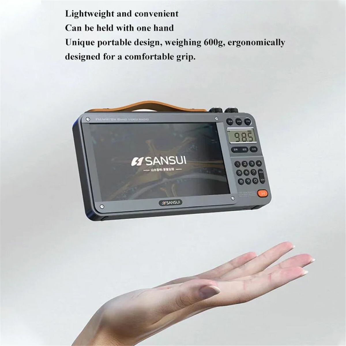 Sansui F51 Видео Радио Беспроводной Bluetooth-динамик Портативный-Зеленый