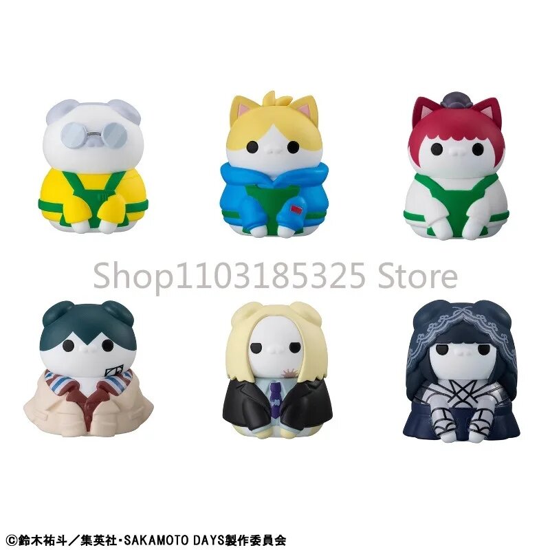 Фигурка MegaHouse MEGA CAT PROJECT SHIN ASAKURA Osaragi NAGUMO Shishiba Taro Sakamoto A SET