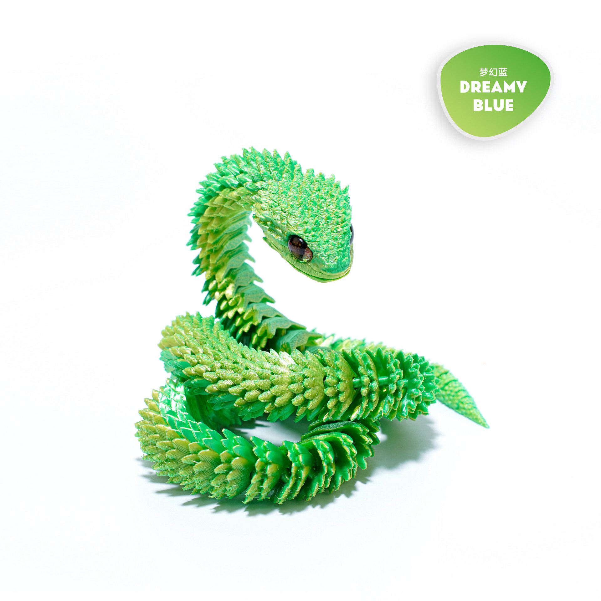 3D-печатная фигурка Viper Joint, подвижная, подарок, интернет-знаменитость, креативное рукоделие, цветная, светящаяся