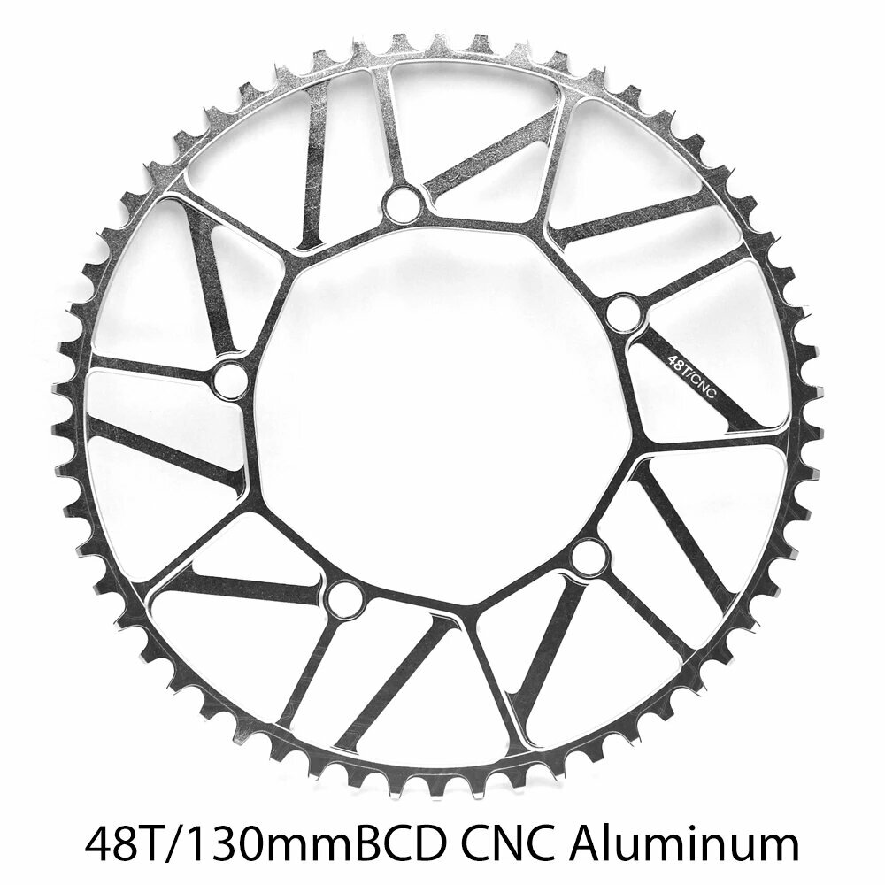 Litepro Зведочка для BMX 130bcd LP 48T silver