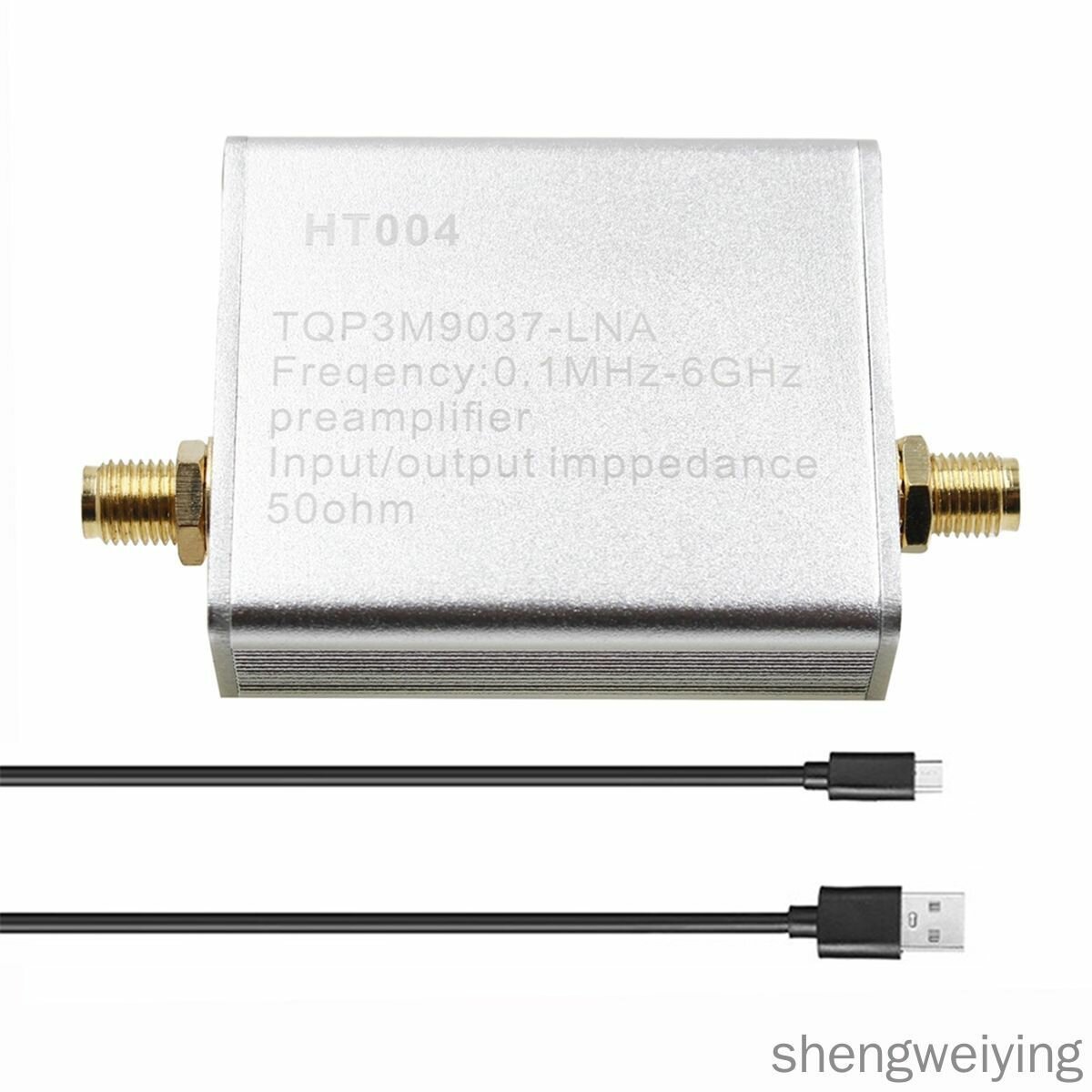 Полнодиапазонный малошумящий усилитель 100 6 ГГц предусилитель с высоким коэффициентом усиления 20 дБ