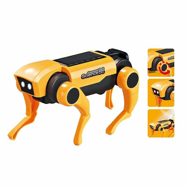 Электрические игрушки на солнечных батареях DIY Головоломка Робот-животное