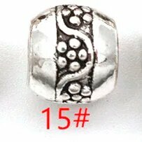 Бусина-разделитель серебряная Style 15