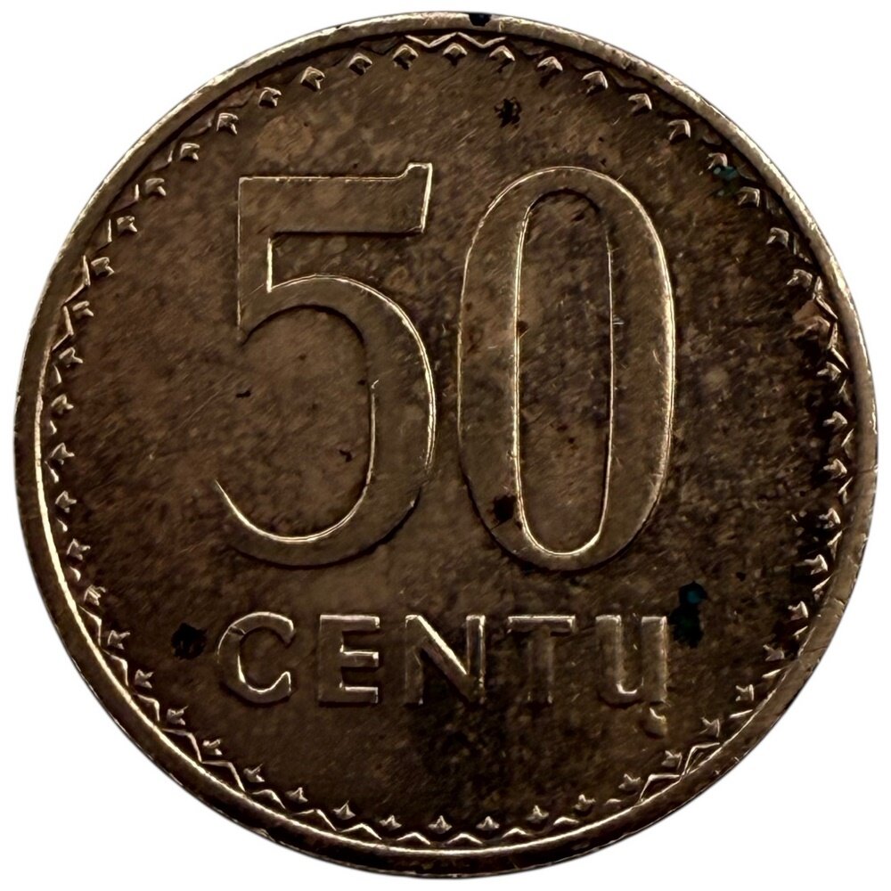 Литва 50 центов 1991 г.