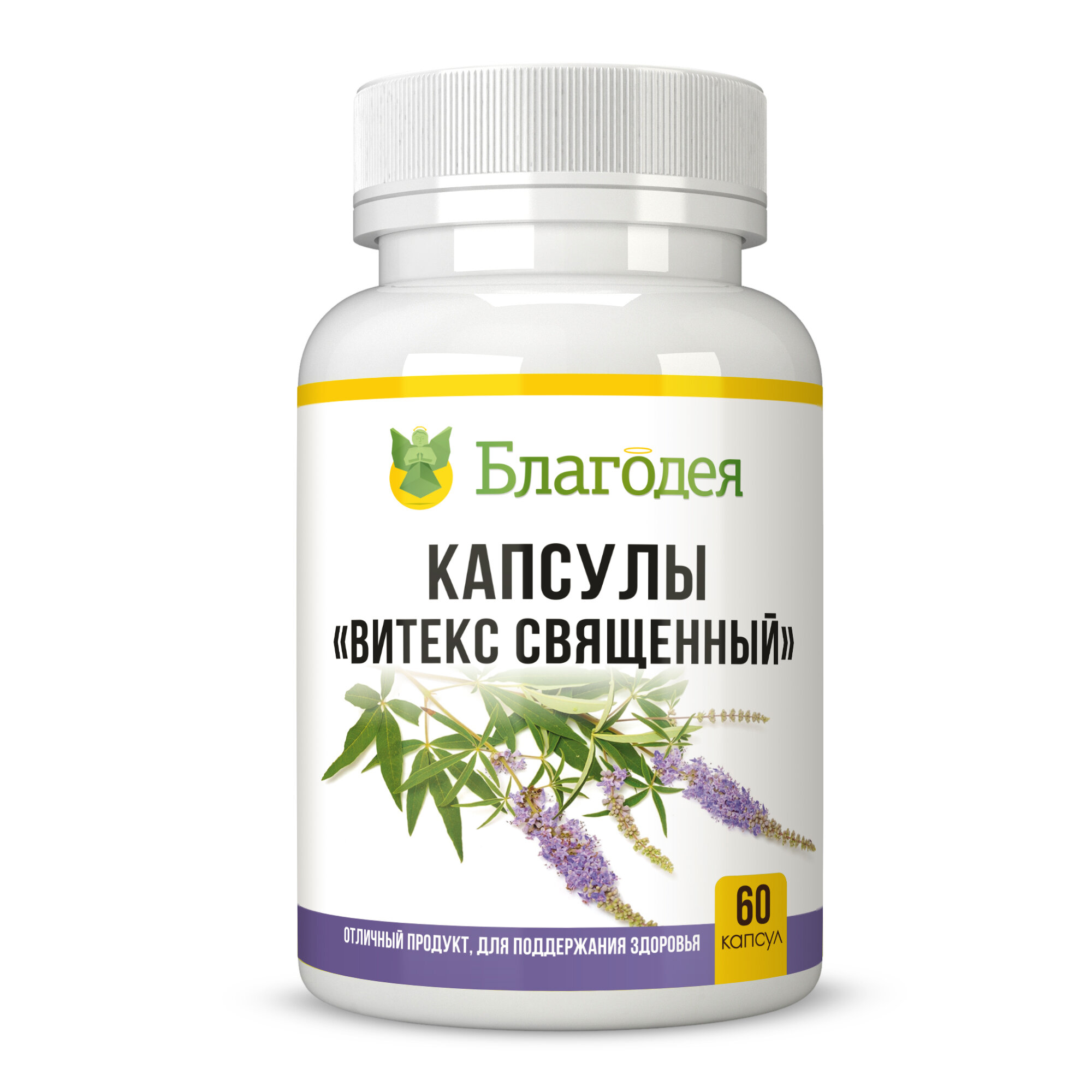 Витекс священный Благодея-Алтай, нормализация гормонального баланса, 60 капсул