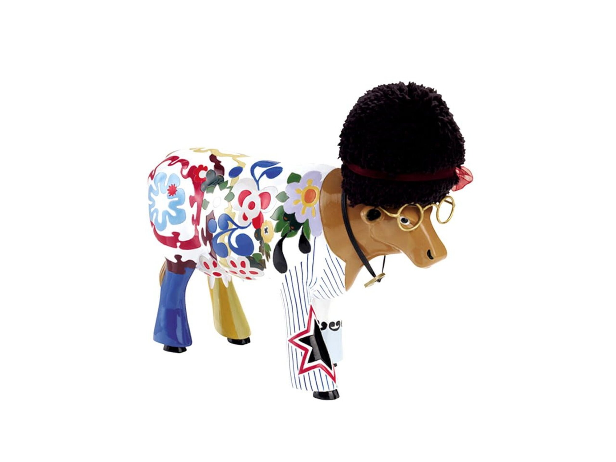CowParade Статуэтки для интерьера корова WOODSTOCK размер L/ 359-0601