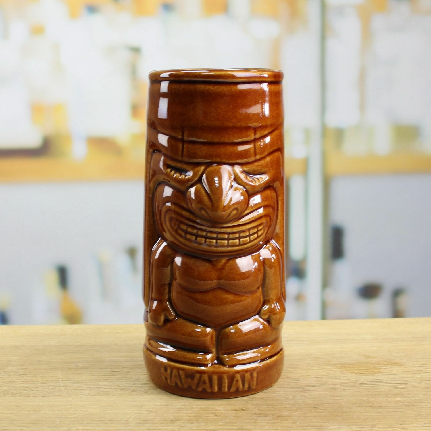 Стакан тики Mornsun "Hawaiian", керамический, для коктейлей, стильный дизайн