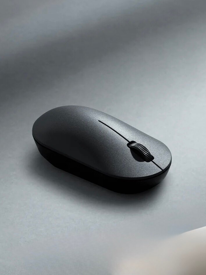 Беспроводная мышь Xiaomi Wireless Mouse Lite 2 Black, для правой и левой руки — фото 1
