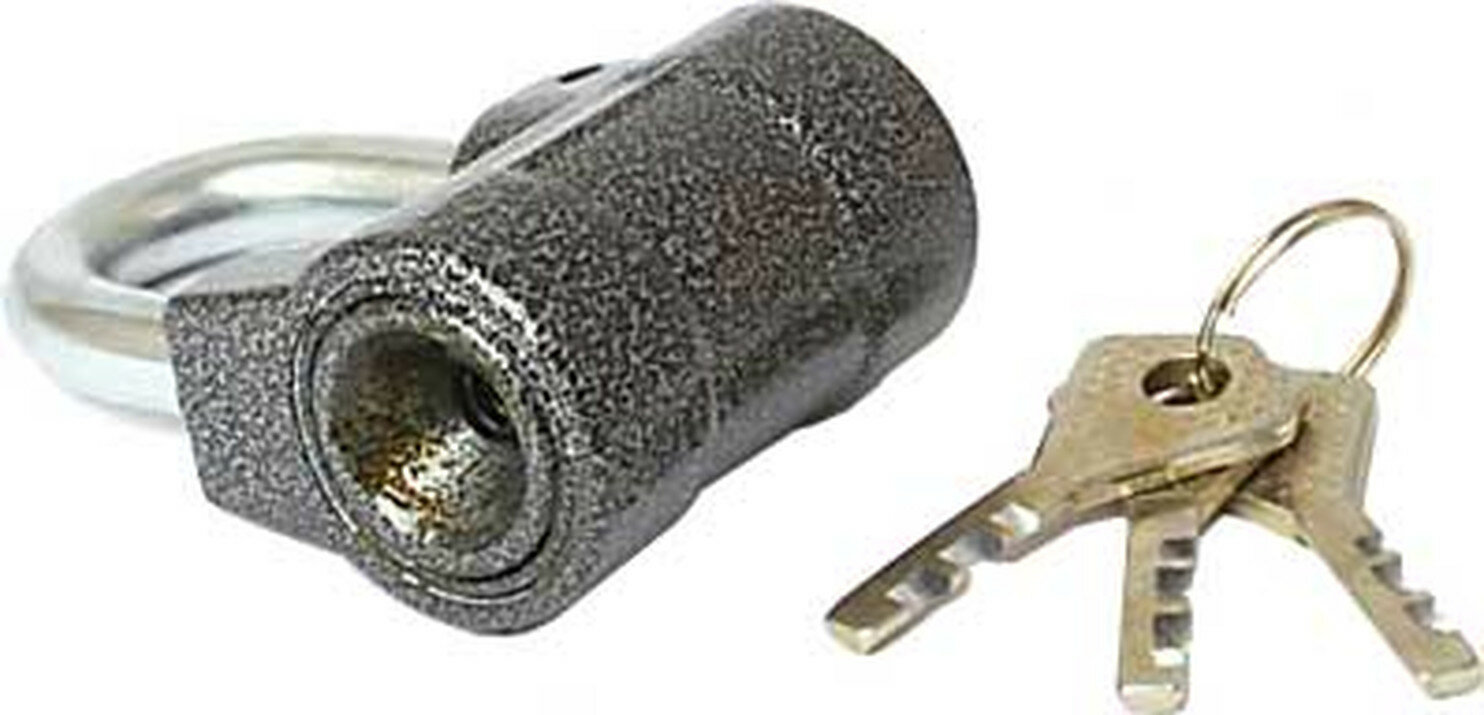 Замок навесной ЧАЗ ВС2-4А, алюминиевый корпус, боковой вход, морозоустойчивость