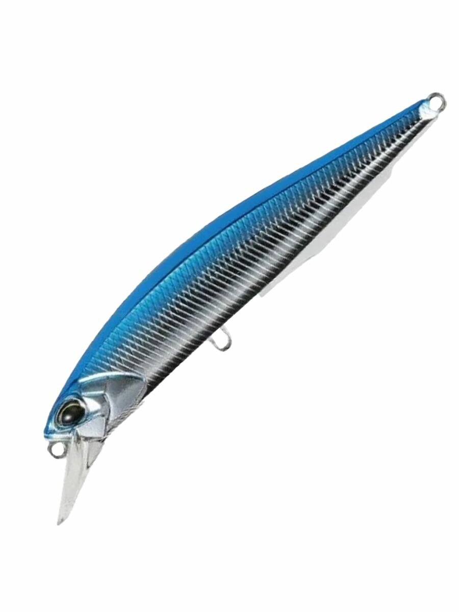 Воблер DUO International Realis Jerkbait 100 F, MCCZ197 Blue Silver, 100 мм, 13,7 г, плавающий, минноу