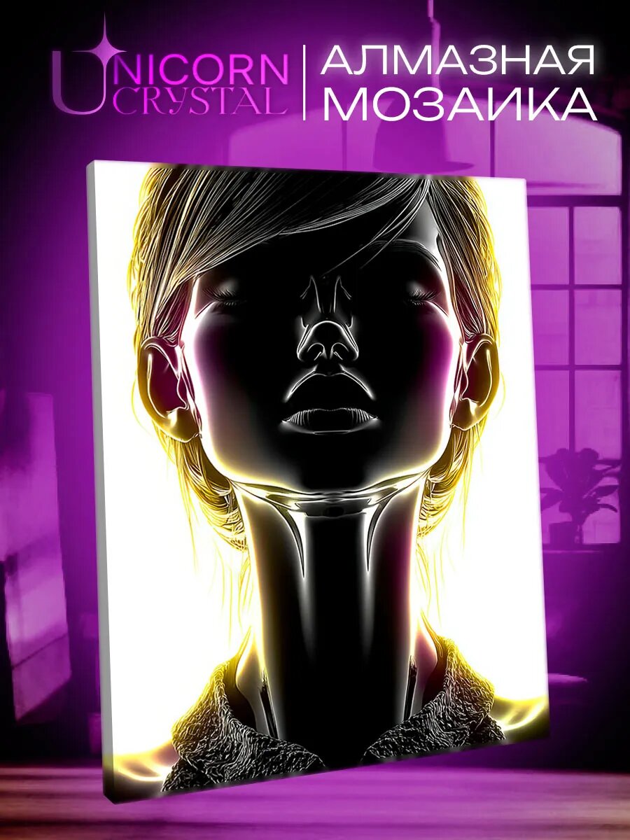 Алмазная мозаика Девушка