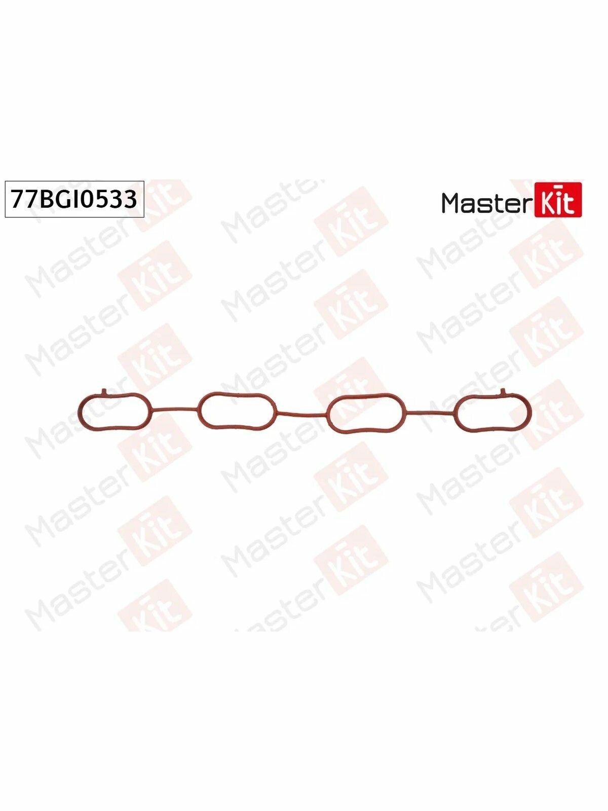 Пpокладка впускного коллектоpа Toyota LAND CRUISER PRADO (_J15_) 2TR-FE, MASTERKIT 77BGI0533