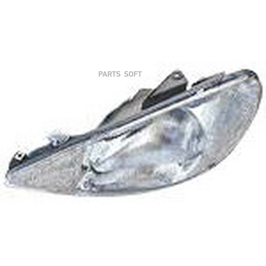 Фара передн лев с ЭК PEUGEOT: 206 98- от официального дистрибьютора, DEPO, артикул 5501120LLDEM