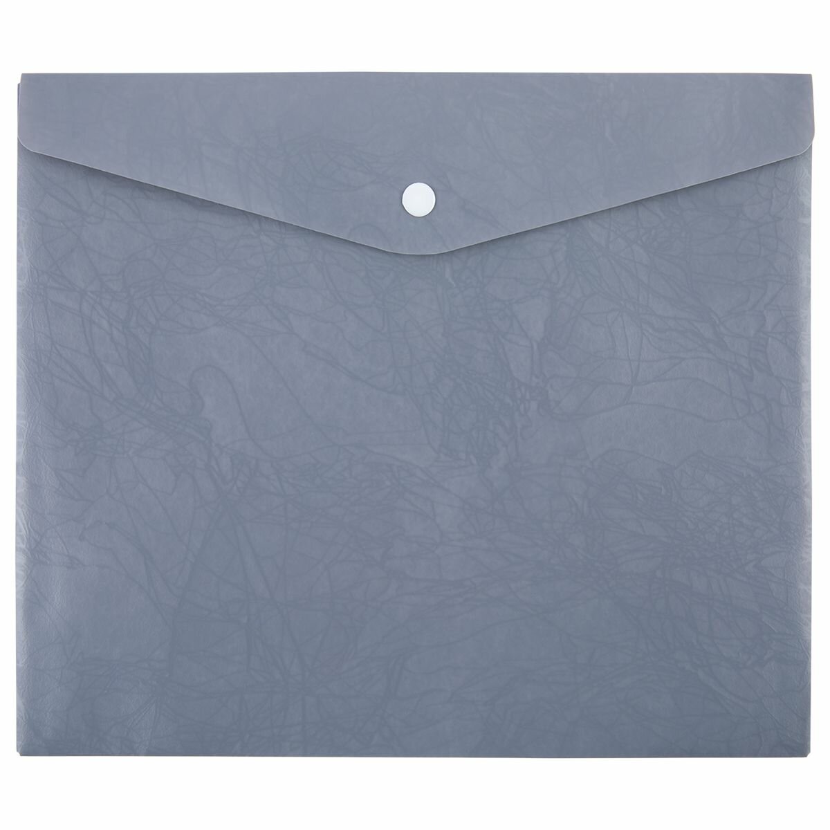 Папка-конверт 20 шт. "Expert Complete" Premier для тетрадей с кнопкой A5+ 180 мкм волокно серый new ЕС2113015