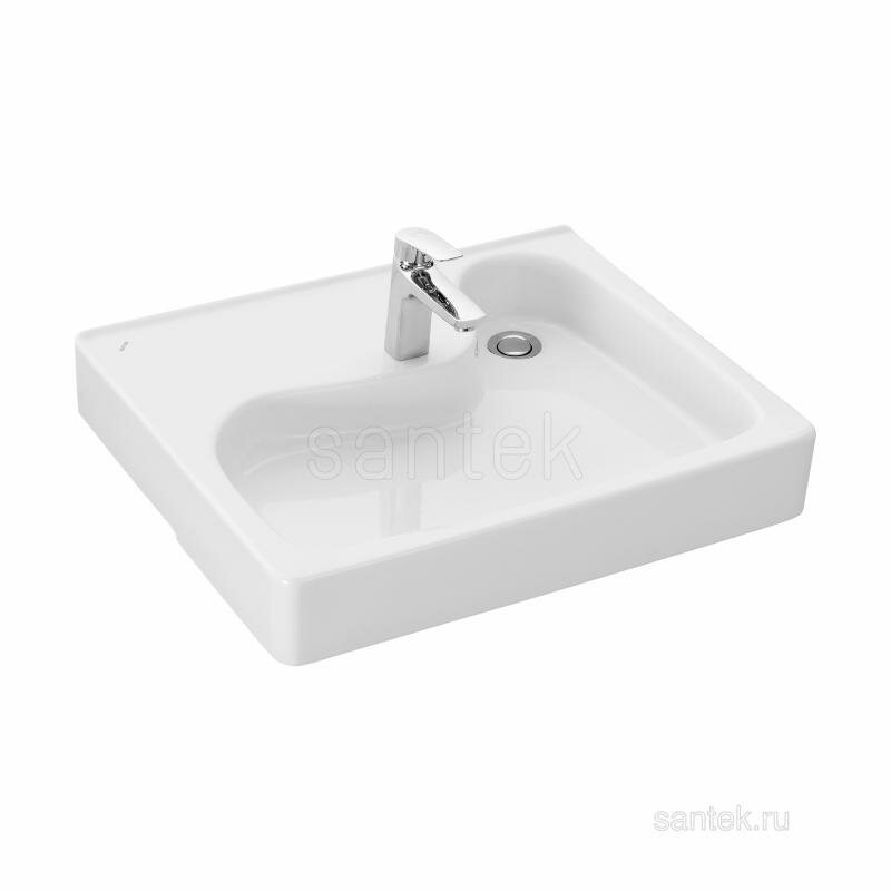 Santek Раковина Santek Клио 60х51 с кронштейнами 1WH501770