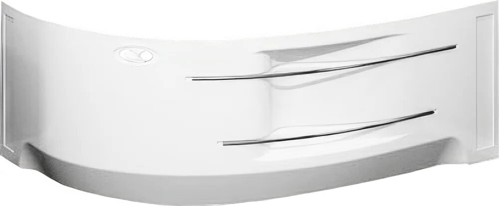 Экран Radomir Vannesa Ирма 1 R акриловый, белый, экран под ванну, правый, округлый