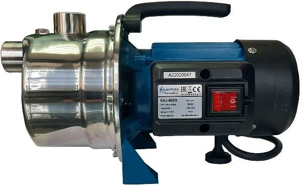 Насос поверхностный AQUASTRONG ЕKJ-1002S(нержавейка) (1000Вт, 75л/мин, напор макс- 45м)