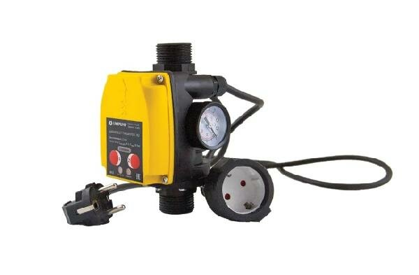 Блок управления турбипресс М2 1,5 кВт с вилкой и розеткой UNIPUMP 13545