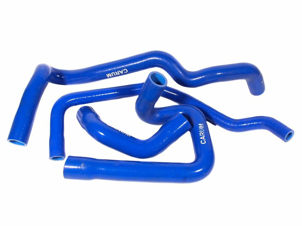 Патрубки радиатора Lada Largus дв.16 клап. комплект 4шт армированный силикон CARUM