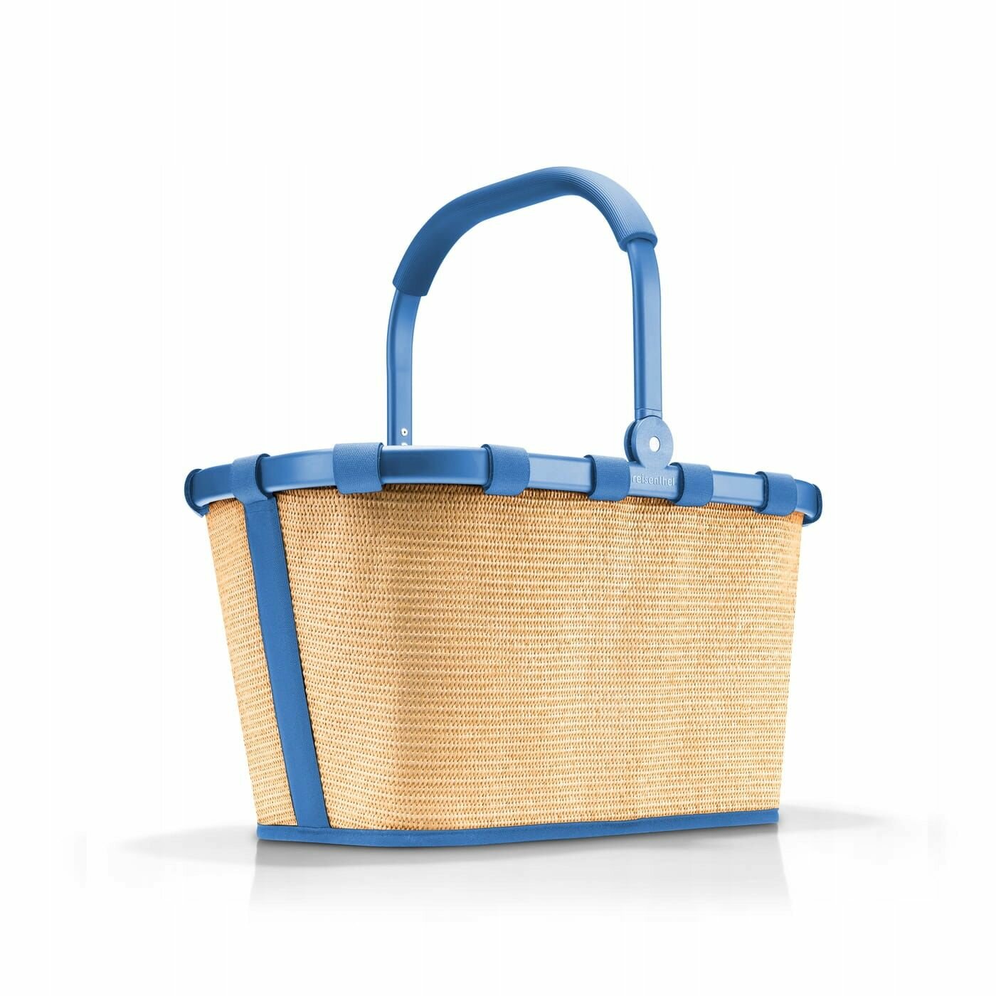 Корзина для покупок Reisenthel Carrybag Frame, размер 48х28х29, цвет бежевый, синий, RBK4122