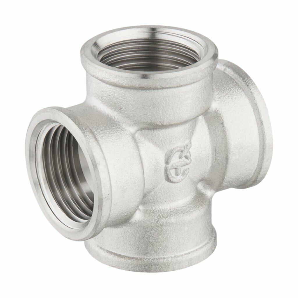 Крестовина 1/2', г-г-г-г, латунь, AquaLink