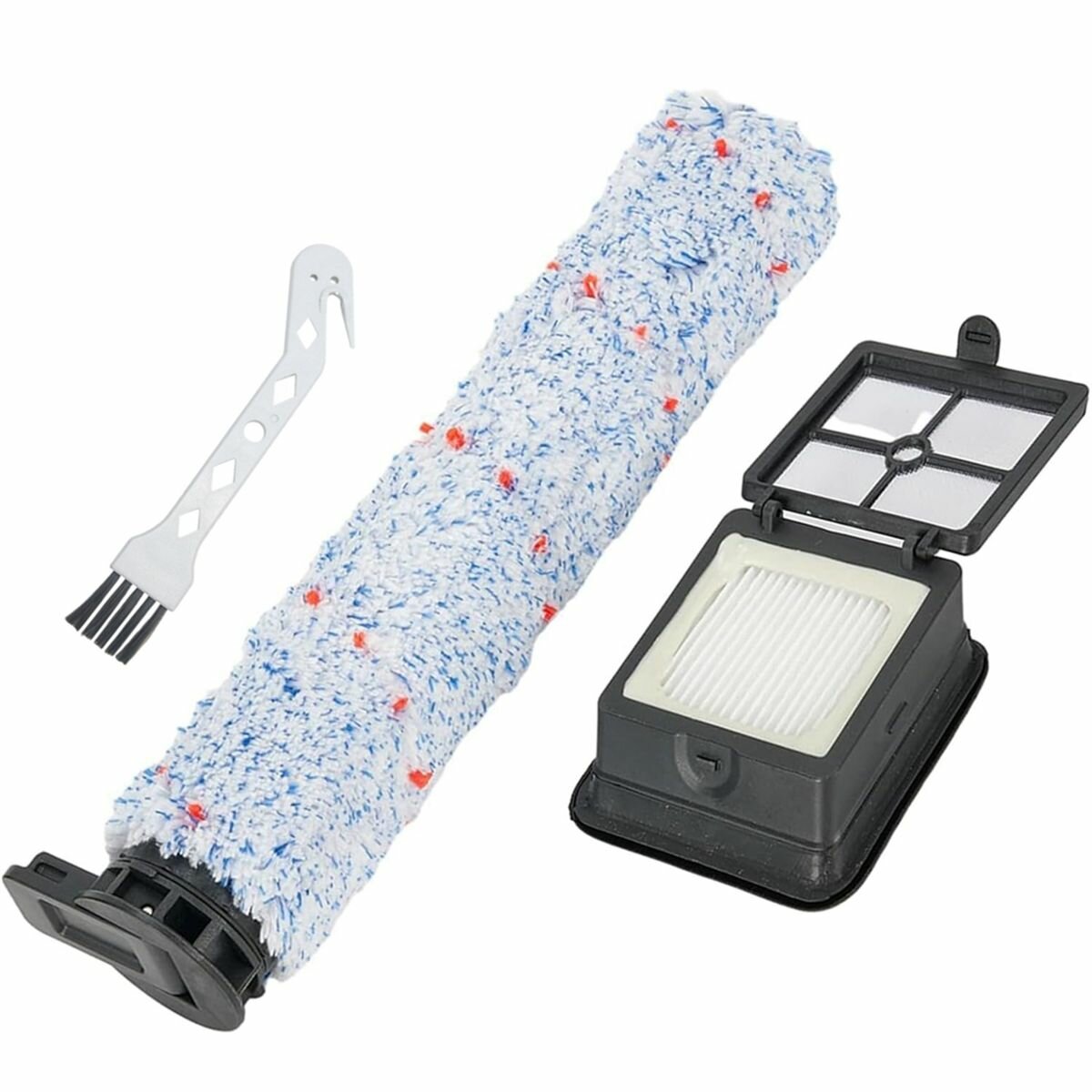 Аксессуары для Atvel F16 / F16 Pro: роликовая щетка, фильтр Hepa