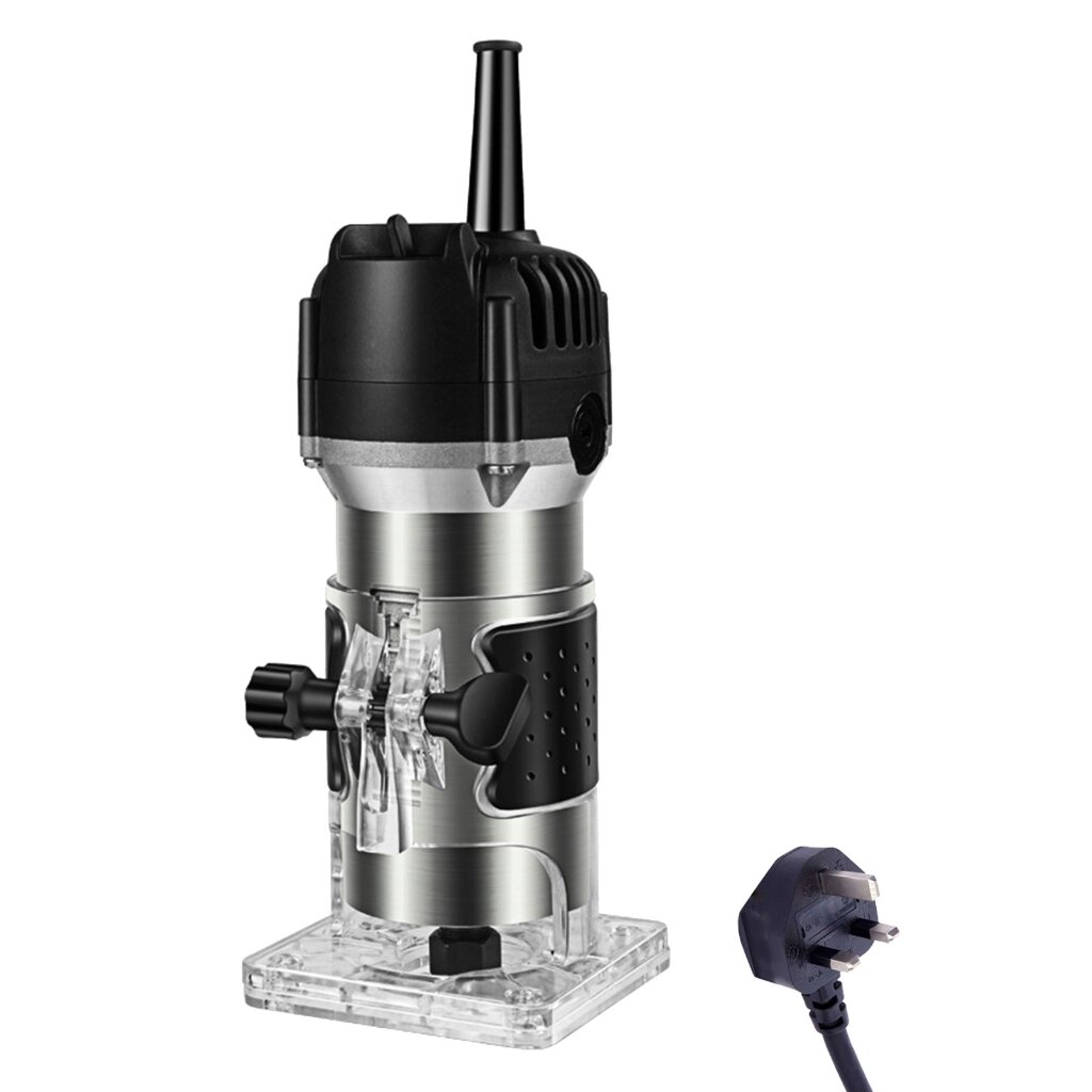 Маленький фрезерный инструмент по дереву, алюминиевый триммер по дереву, высокопроизводительный ручной фрезер по дереву, простой в использовании