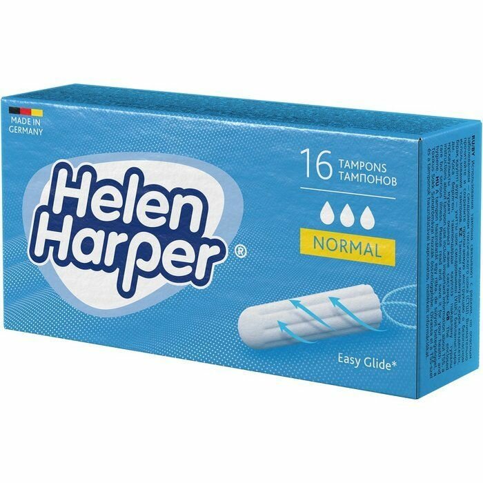 Тампоны Helen Harper "Normal", без аппликатора, 16 шт