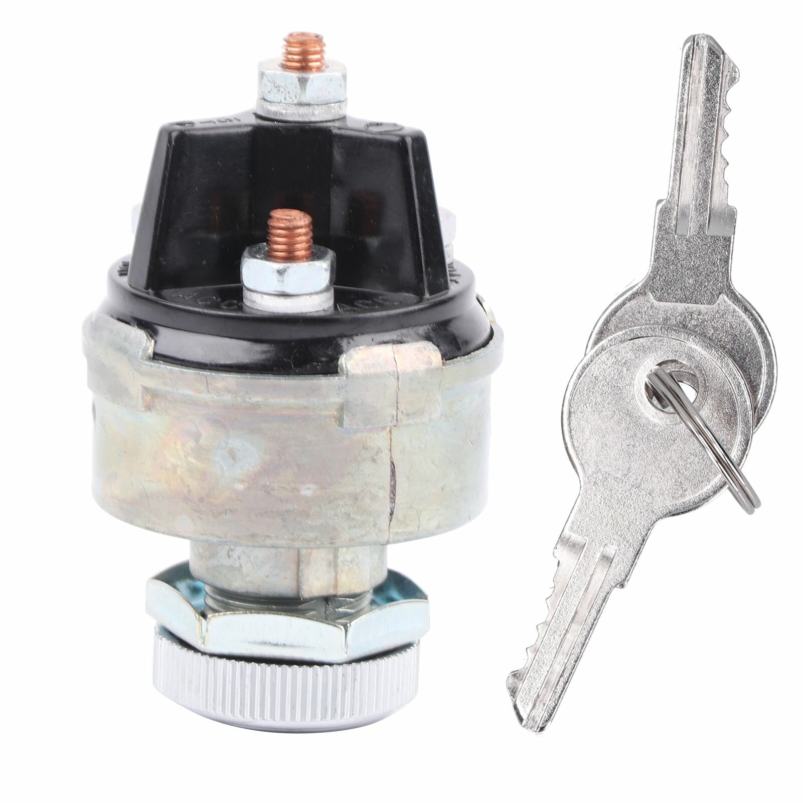 Универсальный переключатель зажигания и стартера, сменный цилиндрический замок, управление KS6180 с 2 ключами