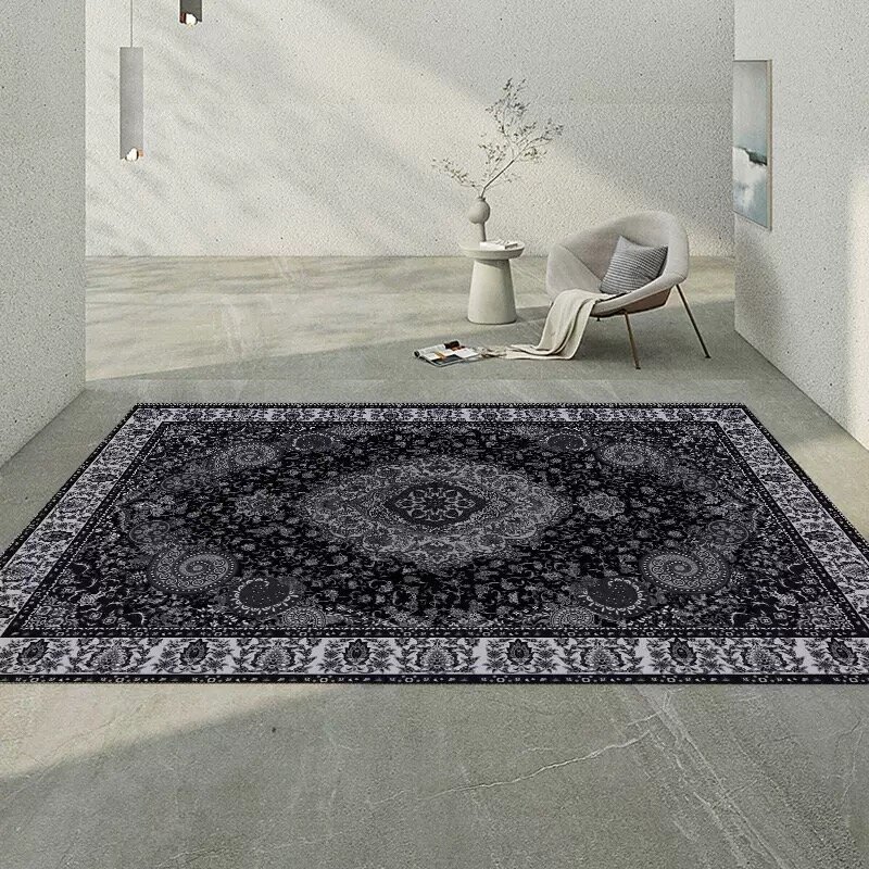 Ковер на стену комнатный 150х80см, с принтом, СССР старинный, ковер бордовый