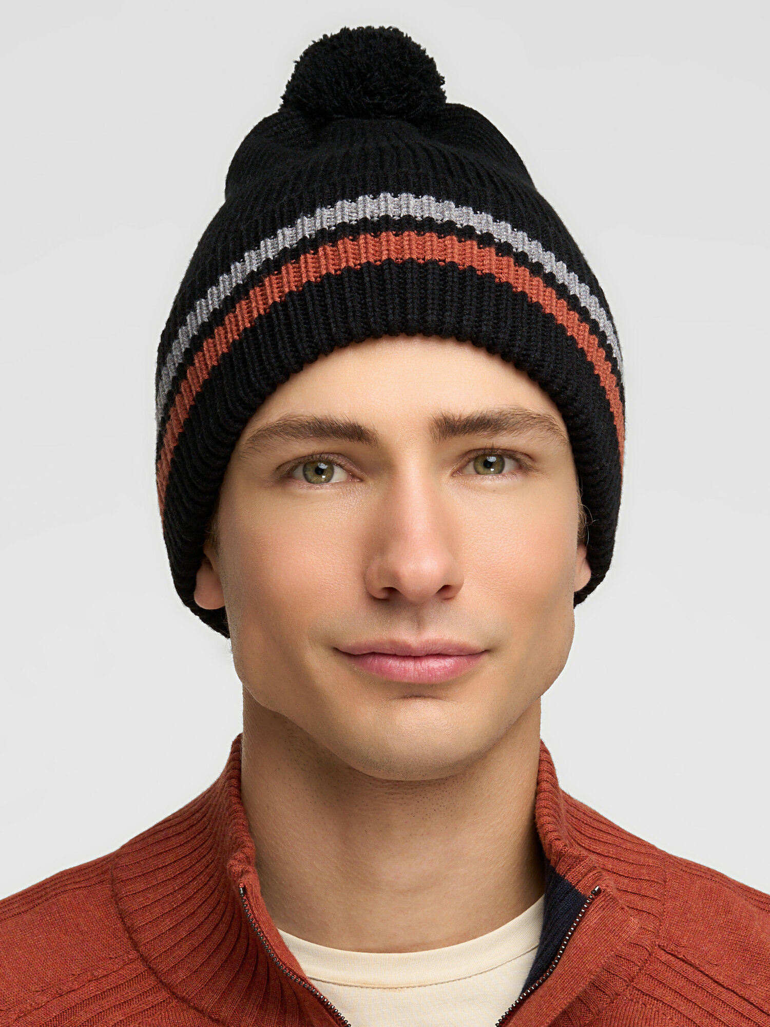 Шапка-бини Осень-зима 2025 для мужчин