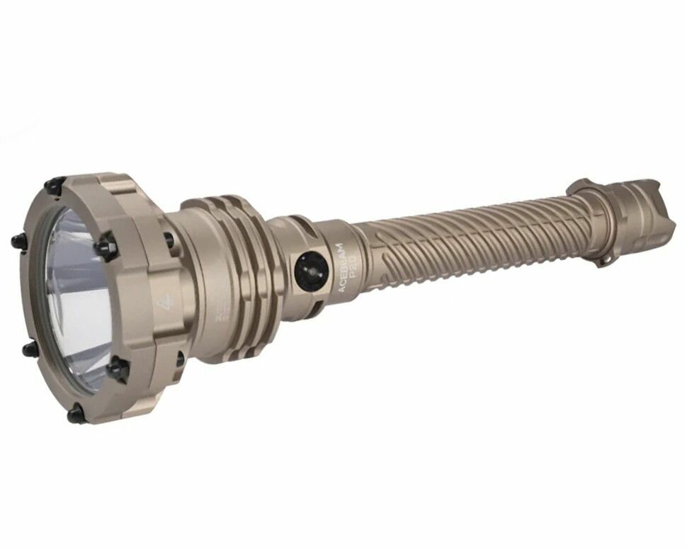 Фонарь Acebeam P20 Desert, 2 х 21700, диод Luminus SFT-90X, 1454 метра, 5600 люмен (Комплект)