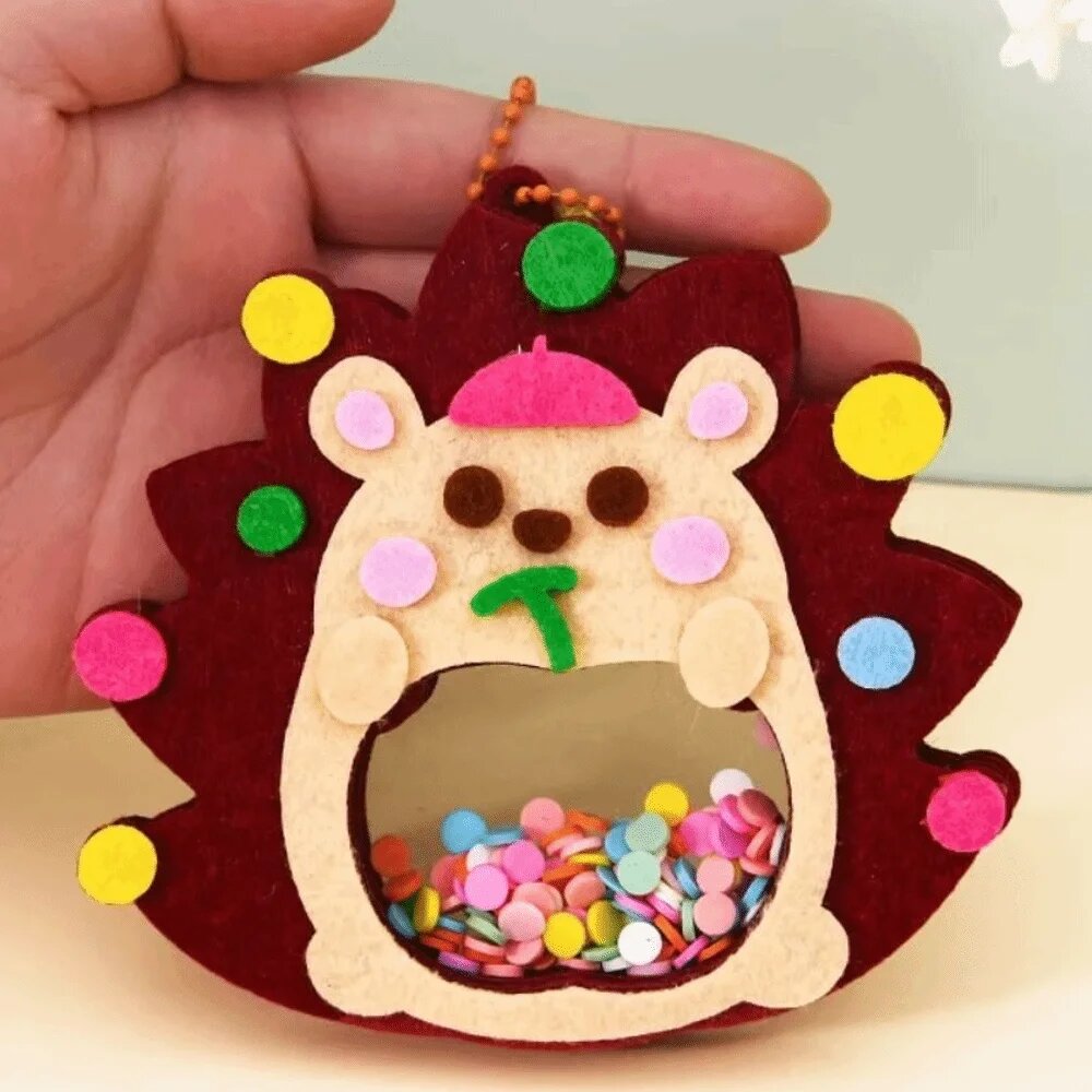 Набор для рукоделия подвеска-шейкер Hedgehog