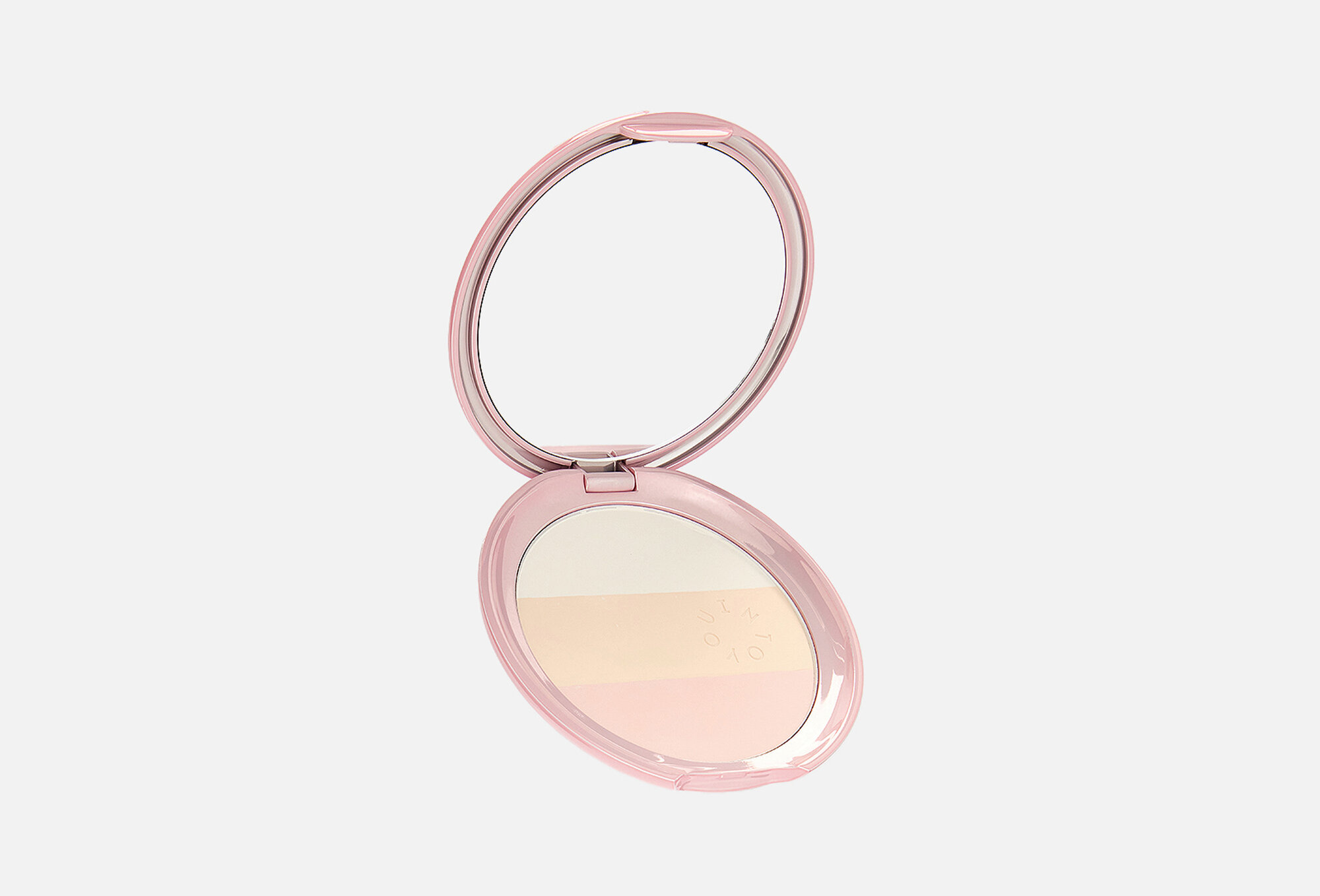 Пудра-финиш для лица INTO YOU Three colors finishing powder 7 г 01, Nude Peach